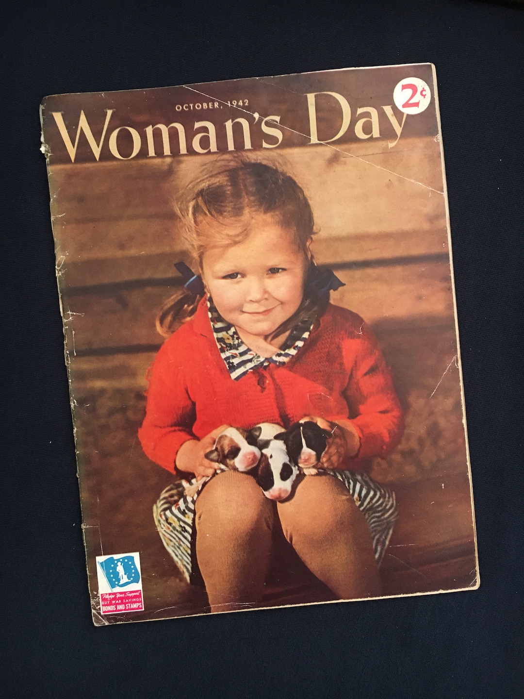 Vintage WOMANS DAY October 1942, Retro 1940s Magazine, Ephemera, Old ...