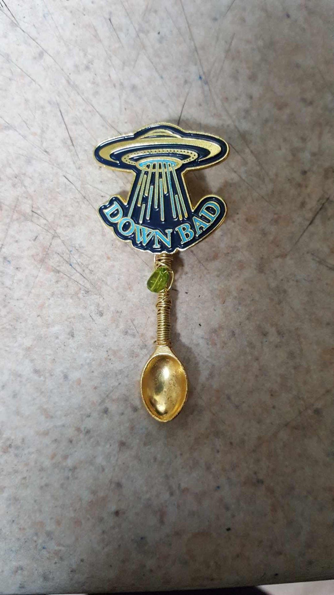 Down Bad Custom Snuff Spoon Party Supplies Bump Spoon - Etsy