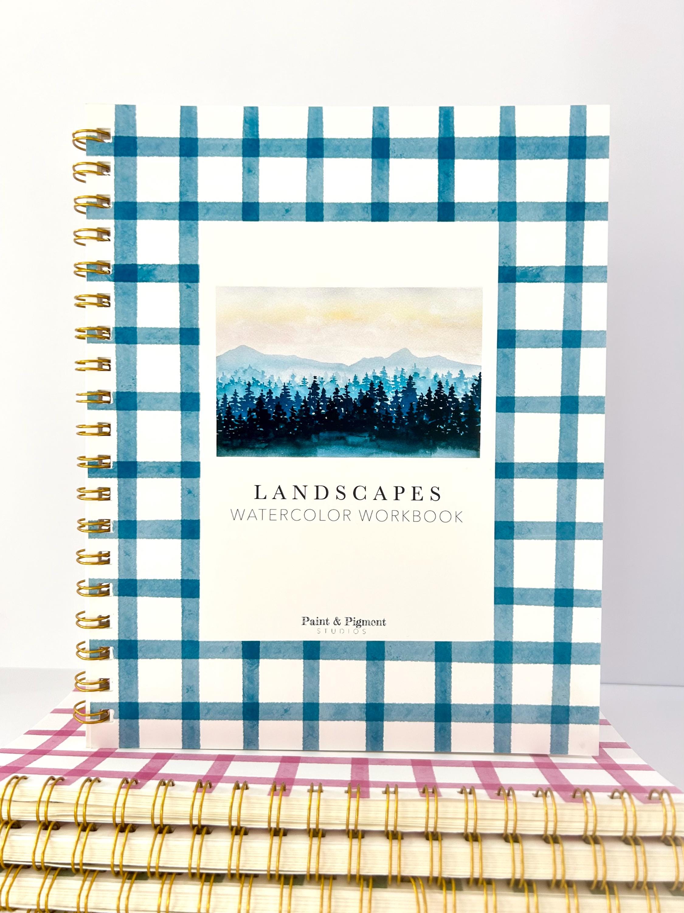 Landscapes Watercolor Workbook - Etsy