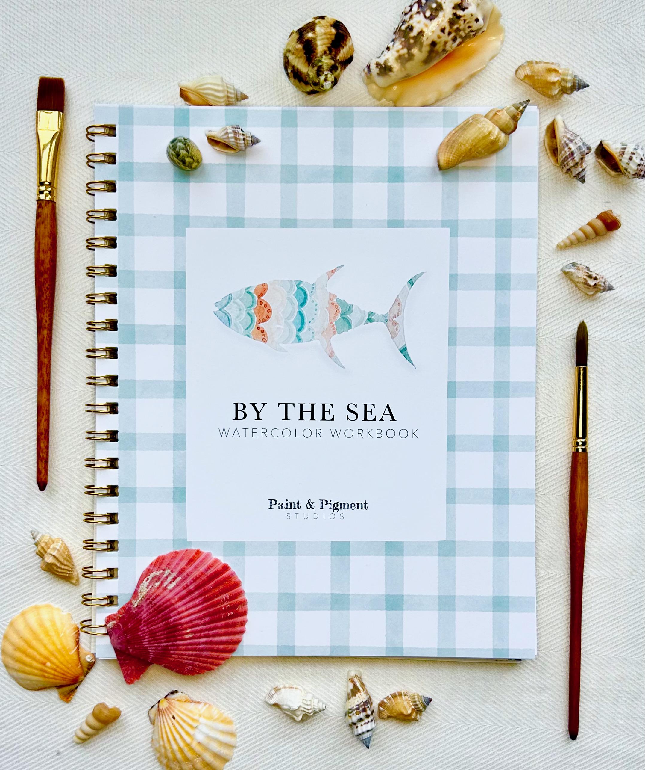 By the Sea Watercolor Workbook - Etsy