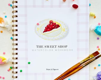 By the Sea Watercolor Workbook - Etsy