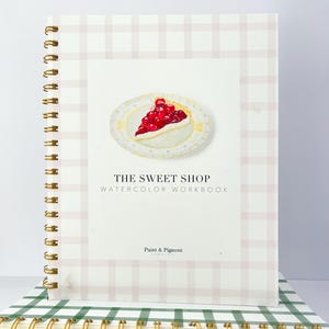 The Sweet Shop Watercolor Workbook - Etsy