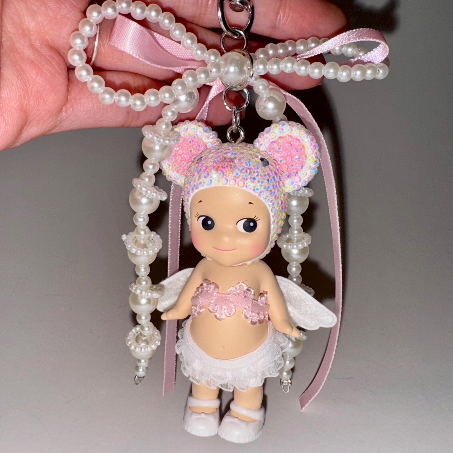 Custom Sonny Angel Bedazzled Keychains - Etsy