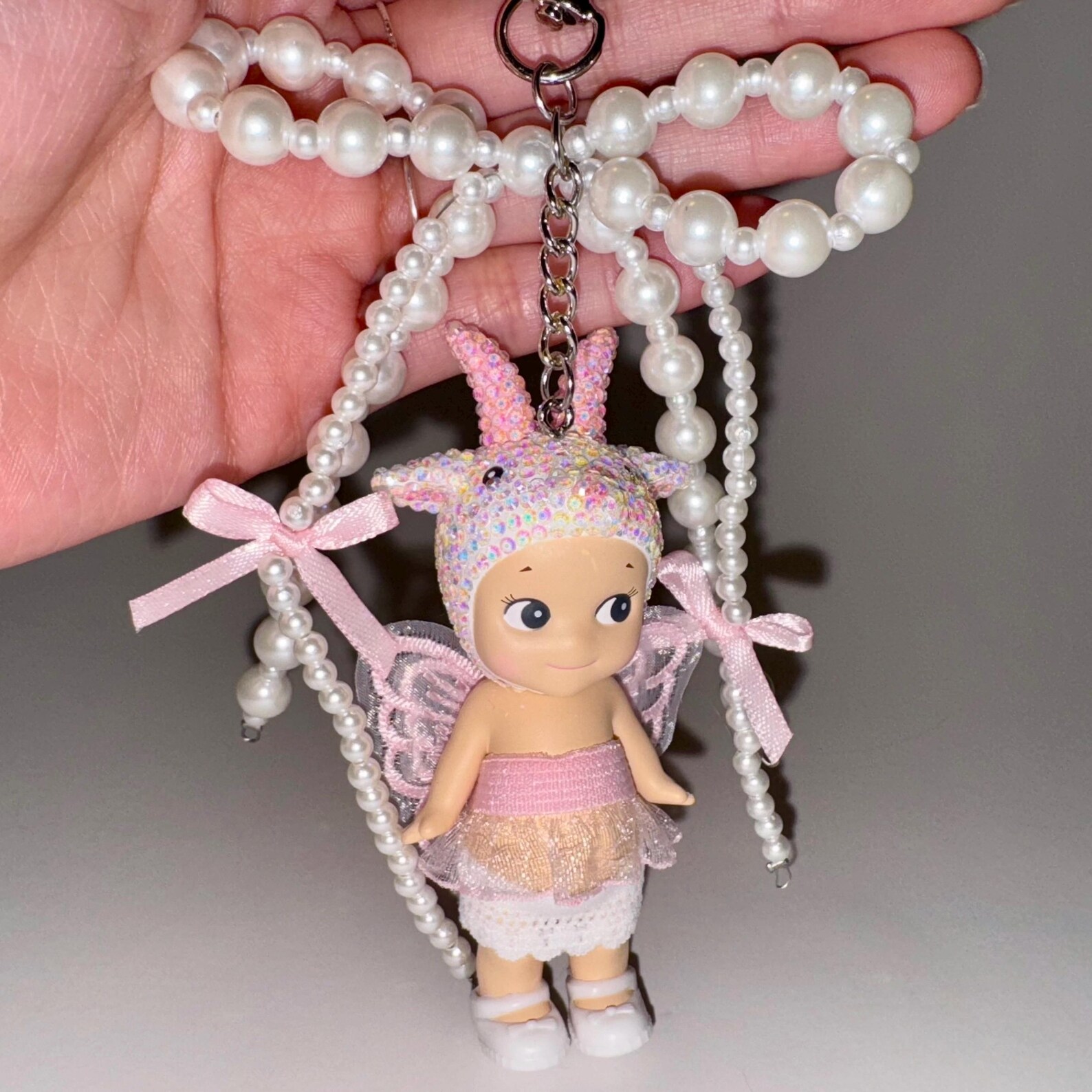 Custom Sonny Angel Bedazzled Keychains - Etsy