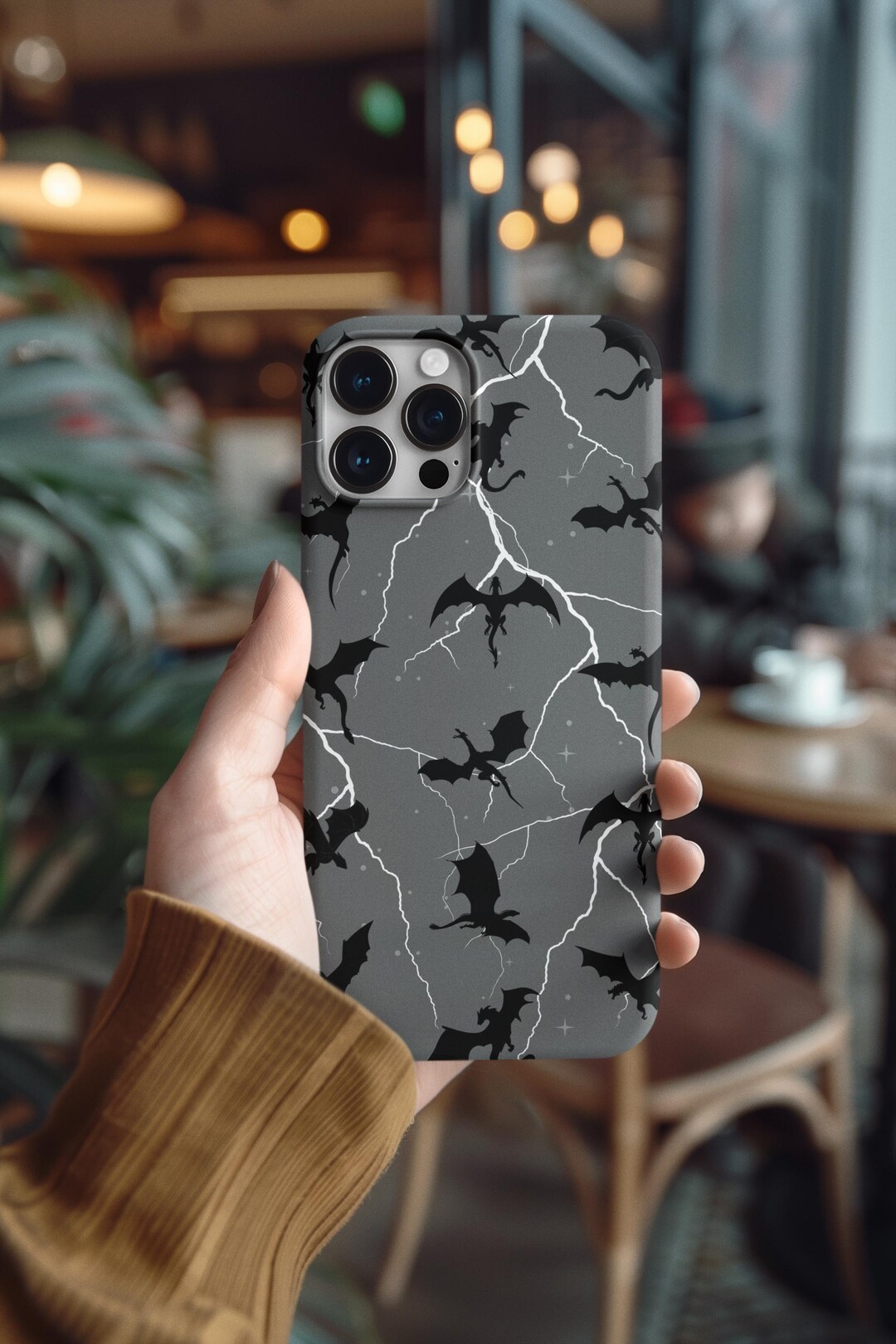 Magsafe Fourth Wing Inspired Dragon Phone Case - Fantasy Dragon Design ...