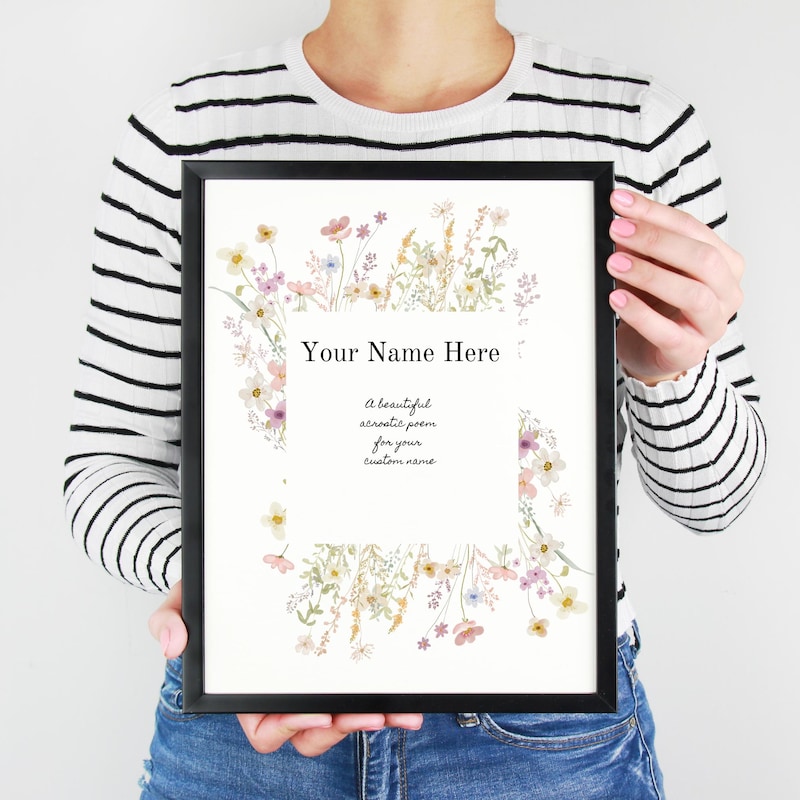 Name Poem - Etsy