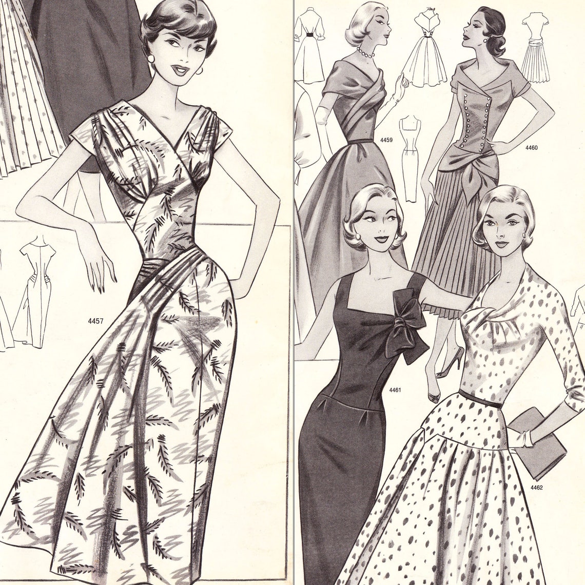 Pdfs of Vintage 50s Pattern Drafting System Instant Download - Etsy UK