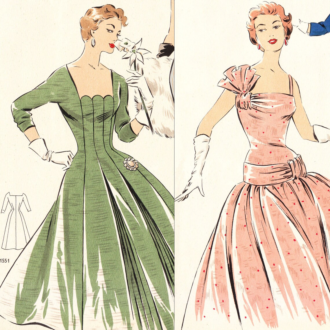 Pdfs of Vintage Pattern Drafting System Winter 1956 | Etsy