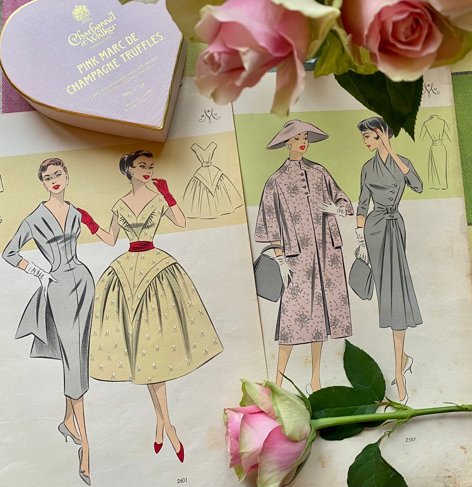 Pdfs of Vintage 50s Sewing Pattern System Summer 1957 | Etsy Canada