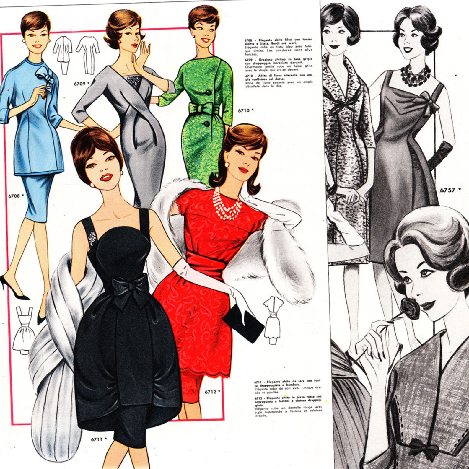 Pdfs of Vintage 60s Pattern Drafting System Instant Download - Etsy