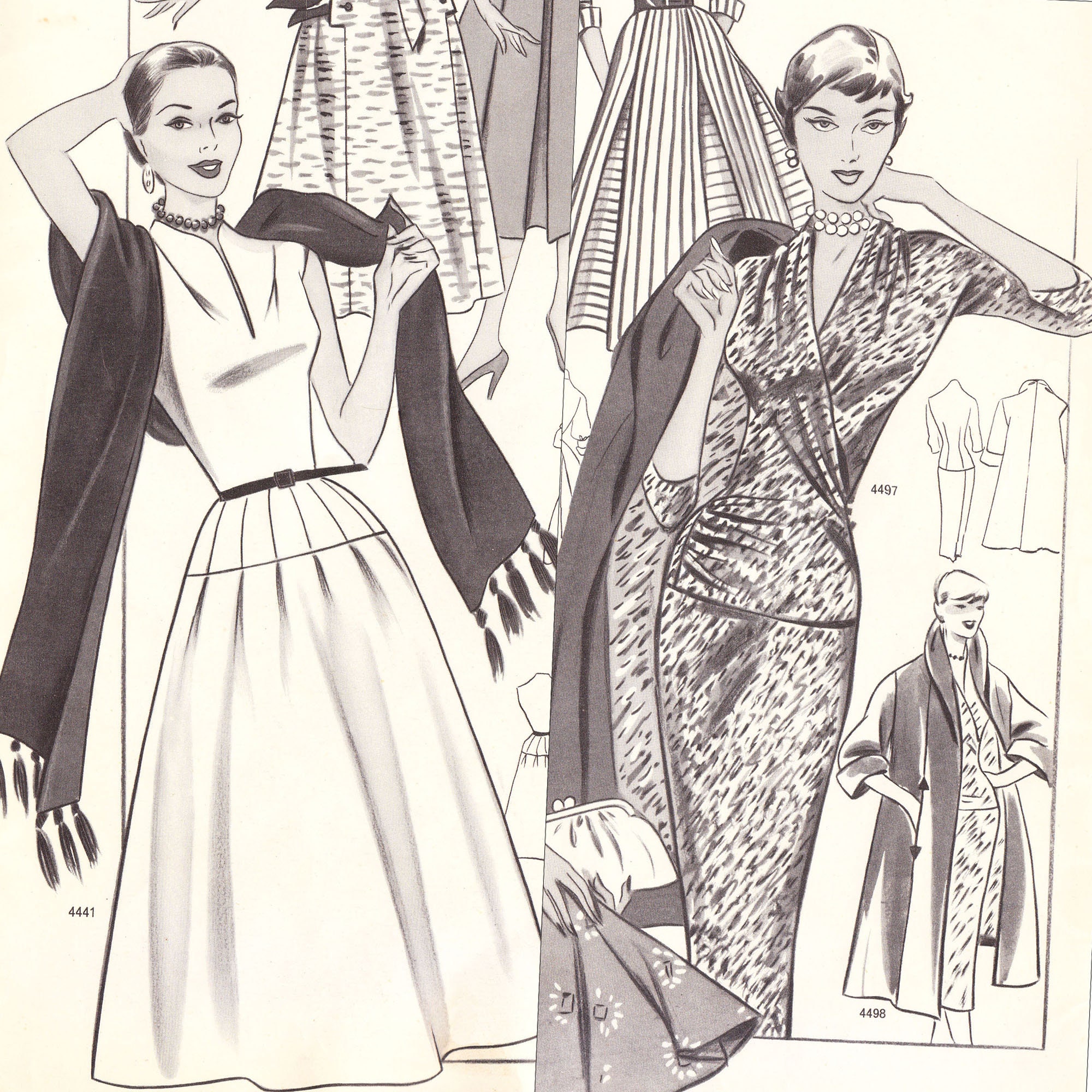 Pdfs of Vintage 50s Pattern Drafting System Instant Download - Etsy