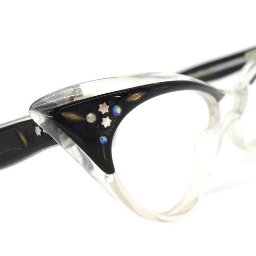Vintage 50s Pointy Cat Eye Glasses Sunglasses Eyeglasses Etsy