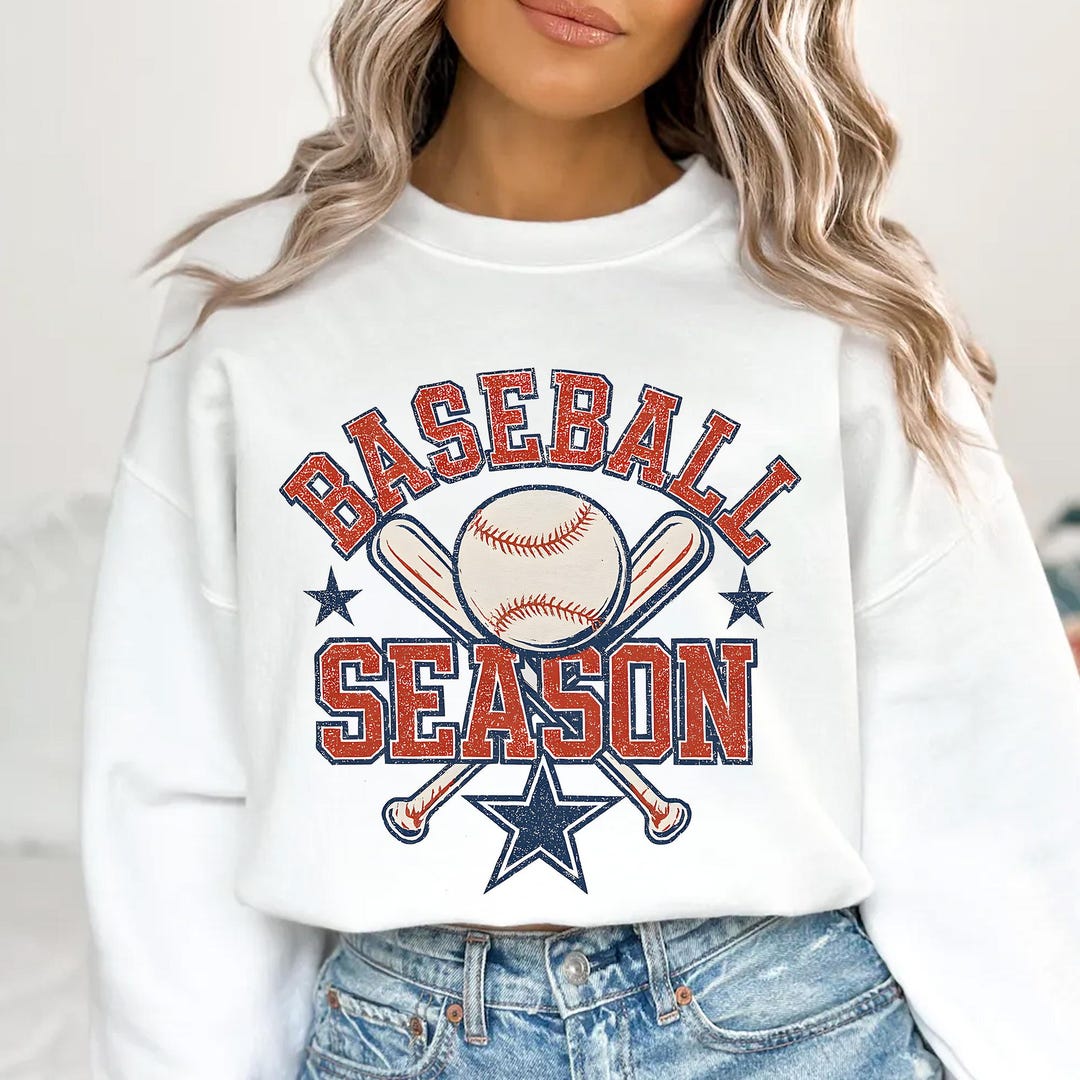 Baseball Season PNG, Vintage Baseball Shirt Design, Retro Sports ...