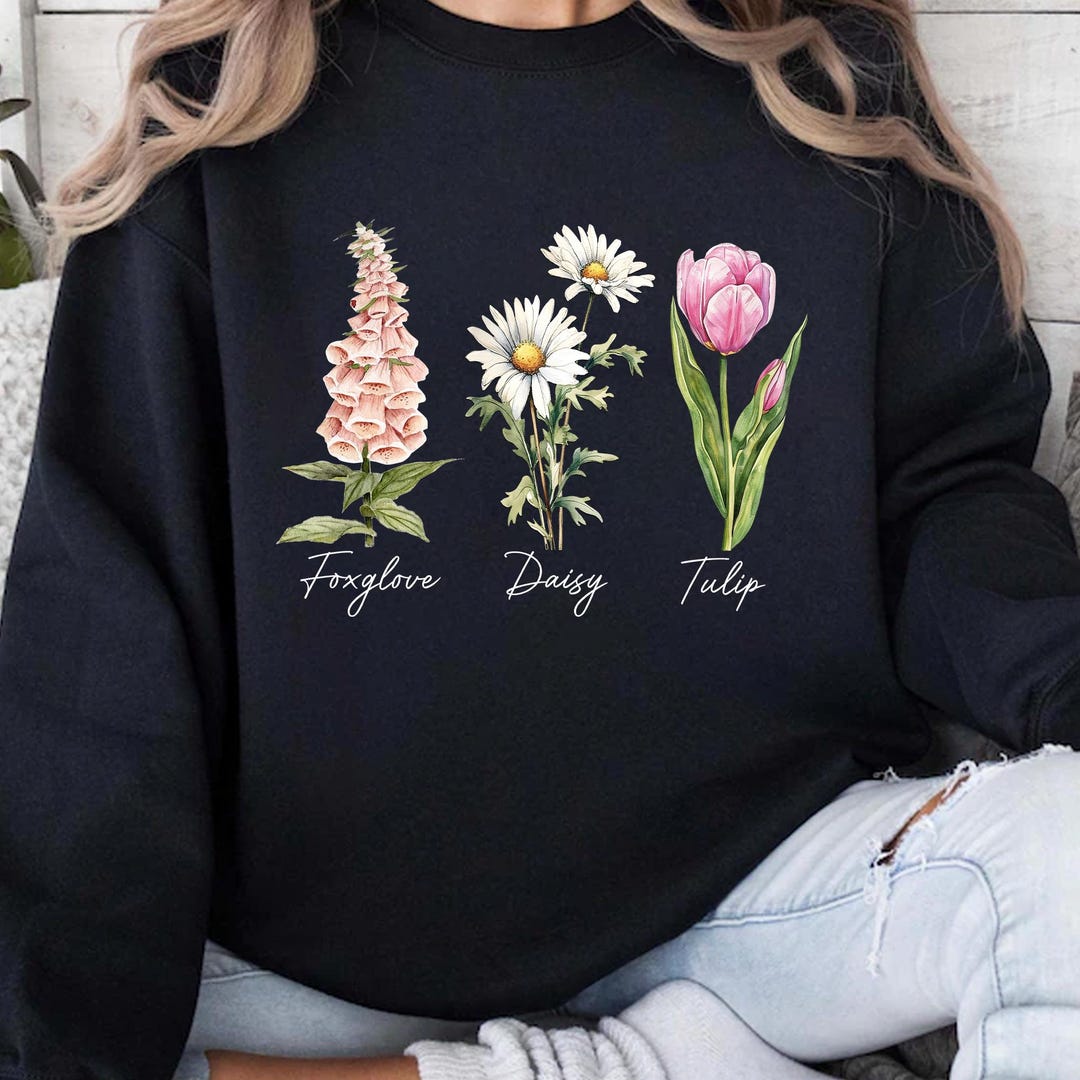 Subtle FDT Png, F*ck Donald Trump Sweatshirt Png, Floral FDT Gift ...