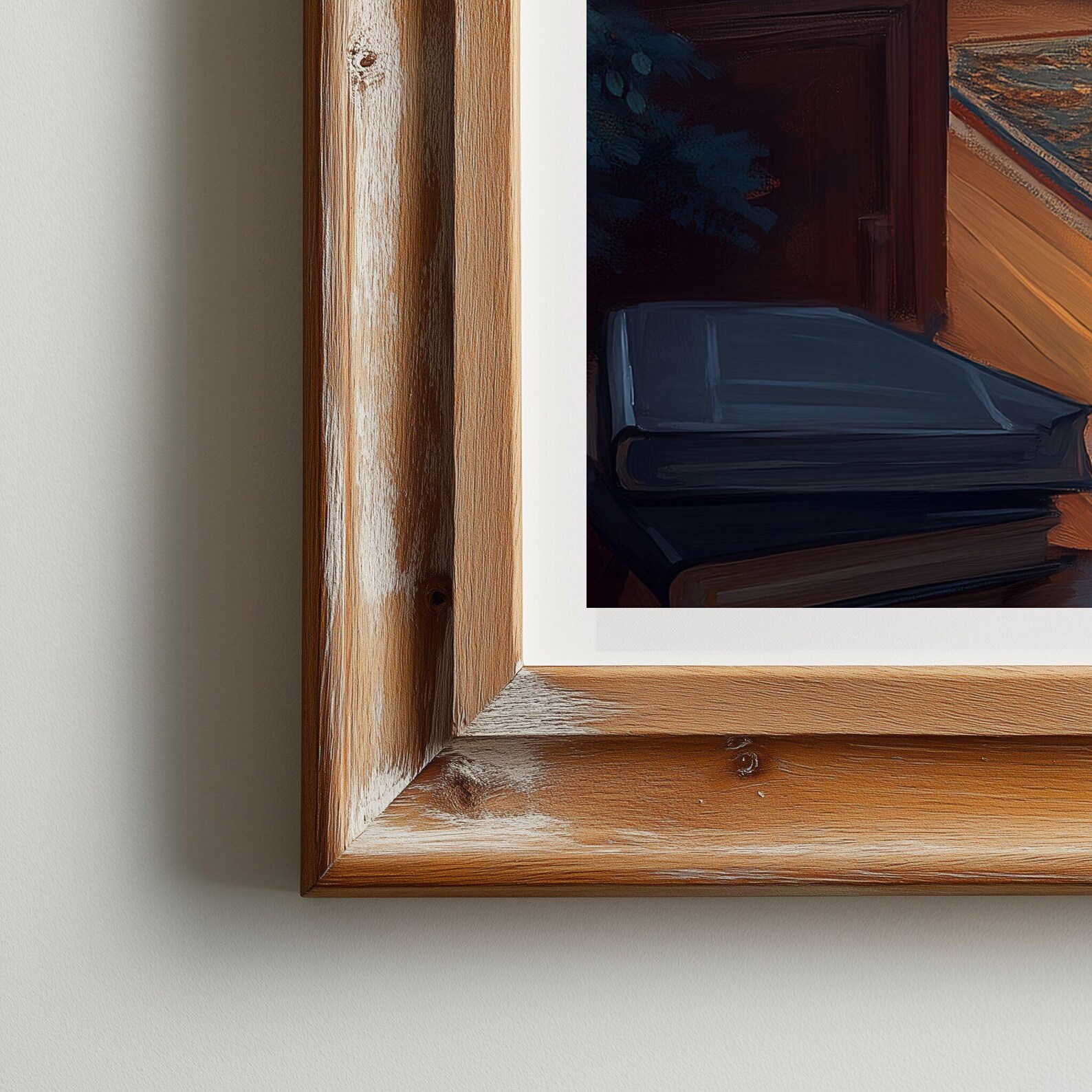 Christmas Library Decor Narnia Art, Enchanted Fireside Christmas Cozy ...