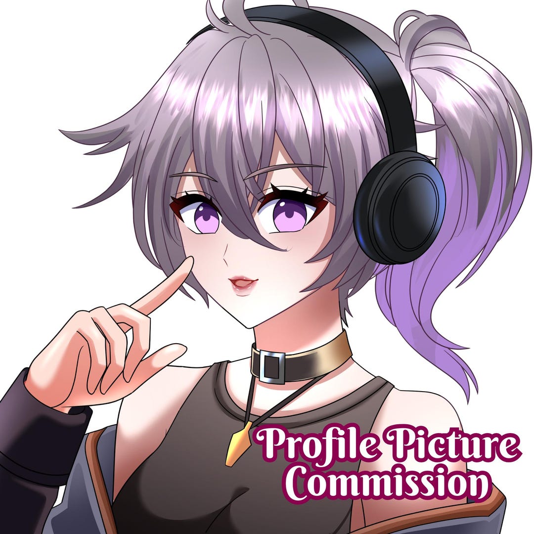 Custom PFP, PFP Anime Original Character for Profile Picture, Vtuber ...