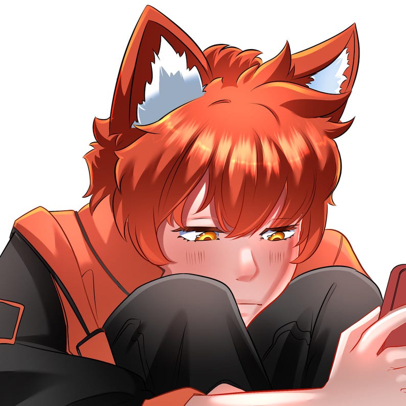 Custom PFP, PFP Anime Original Character for Profile Picture, Vtuber ...