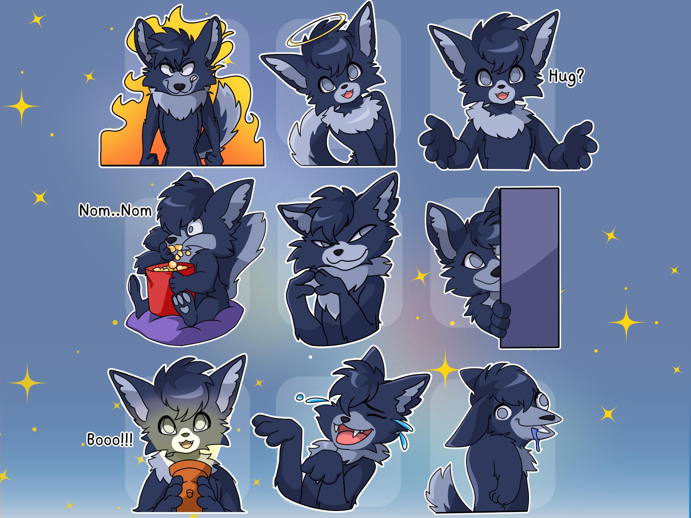 Telegram Digital Stickers - Stickers Furry for Telegram, Furry Emotes ...