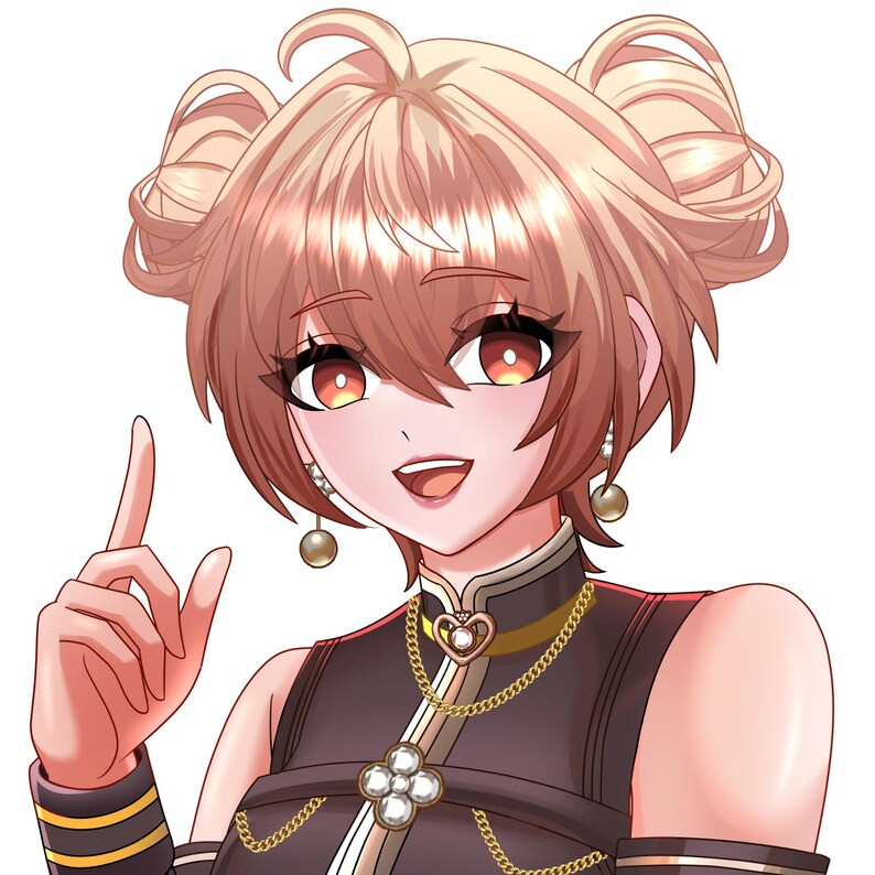 Custom PFP, PFP Anime Original Character for Profile Picture, Vtuber ...