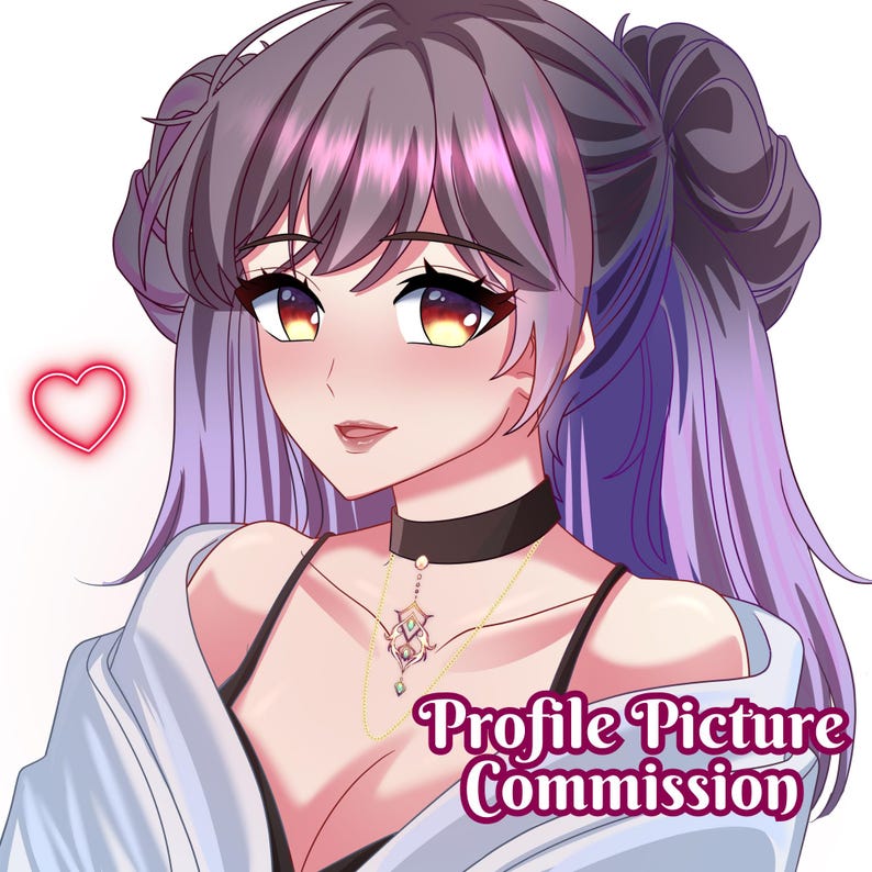 Custom PFP, PFP Anime Original Character for Profile Picture, Custom ...