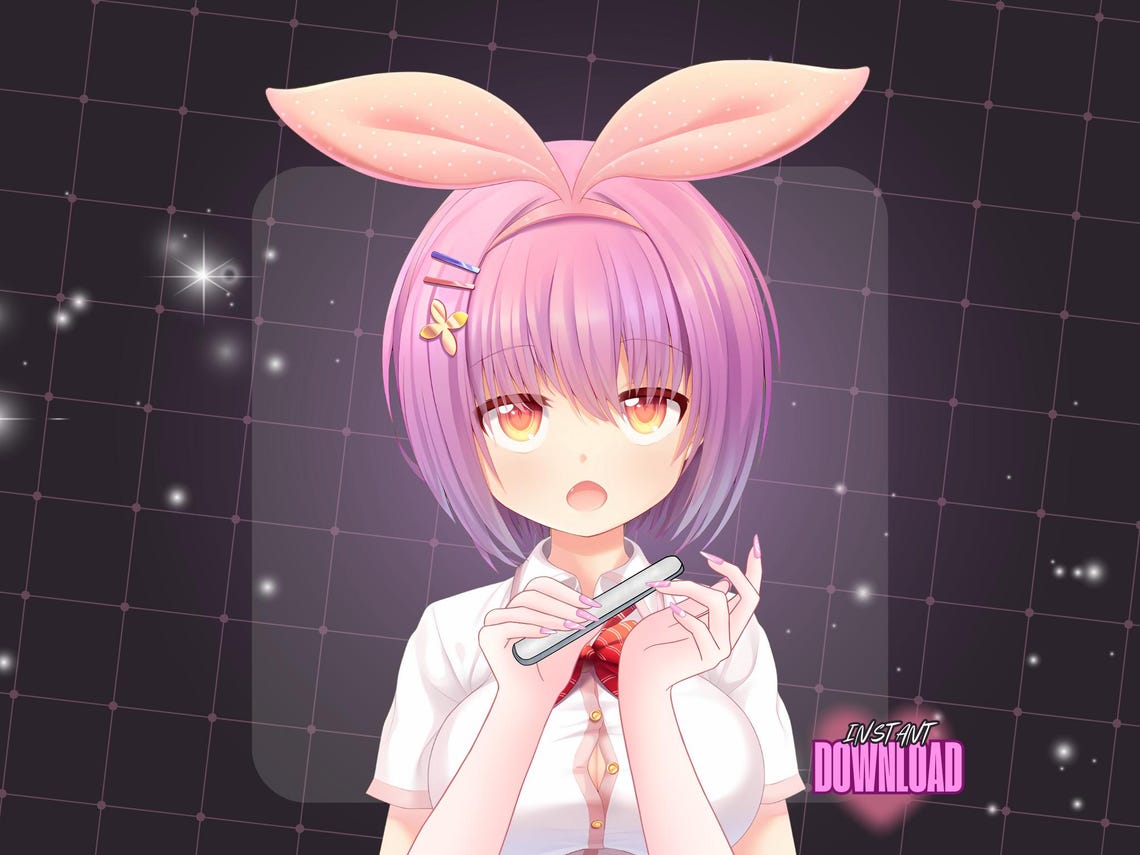 Vtuber Asset | Rigged Hand With Claws | Vtuber Props | Animated Glam ...