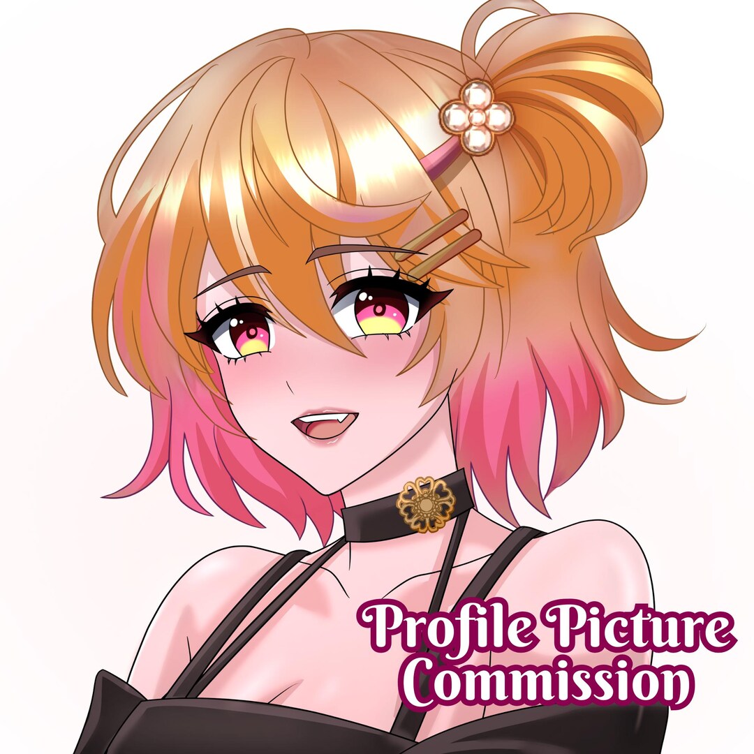 Custom PFP, PFP Anime Original Character for Profile Picture, Social ...