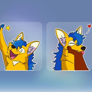 Telegram Stickers - Custom Telegram Digital Sticker, Furry Emotes ...