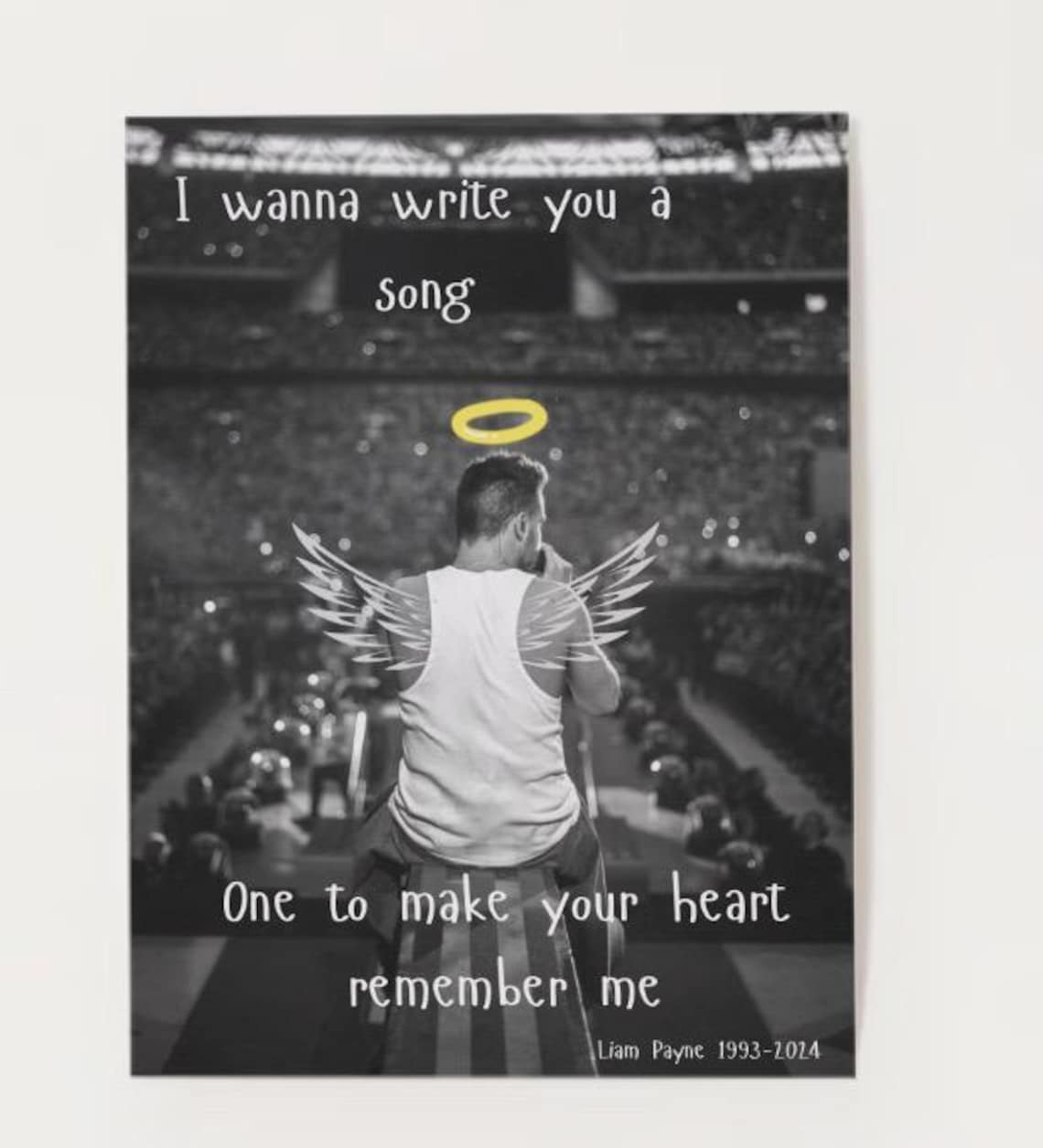 Liam Payne Memorial Poster - Etsy