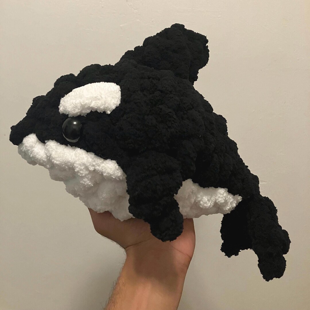 Orca cute Killer Whale Handmade Knit/crochet Amigurumi Plushie for ...