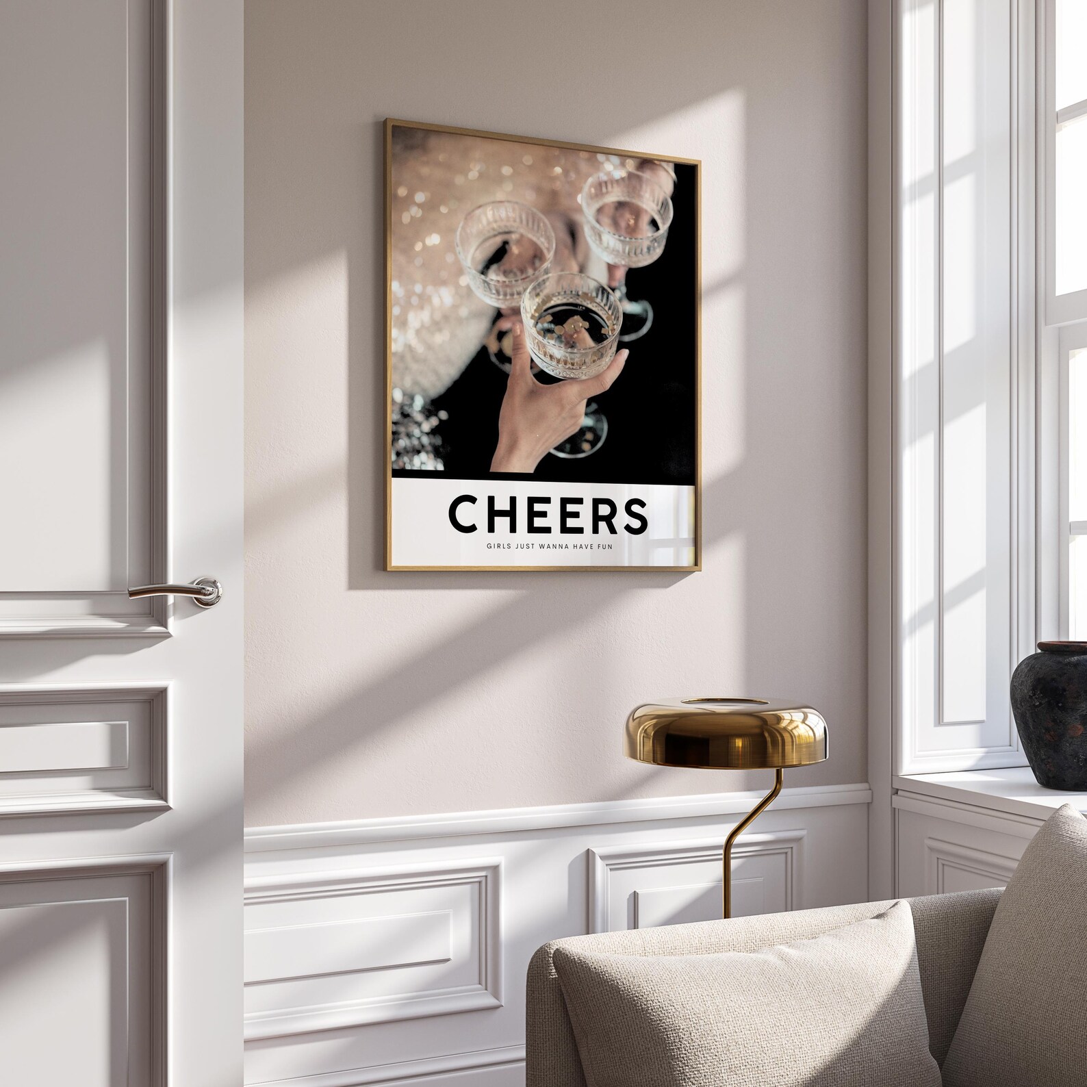 Retro Wall Art Set of 3 Wall Art Prints Trendy Old Money Aesthetic ...