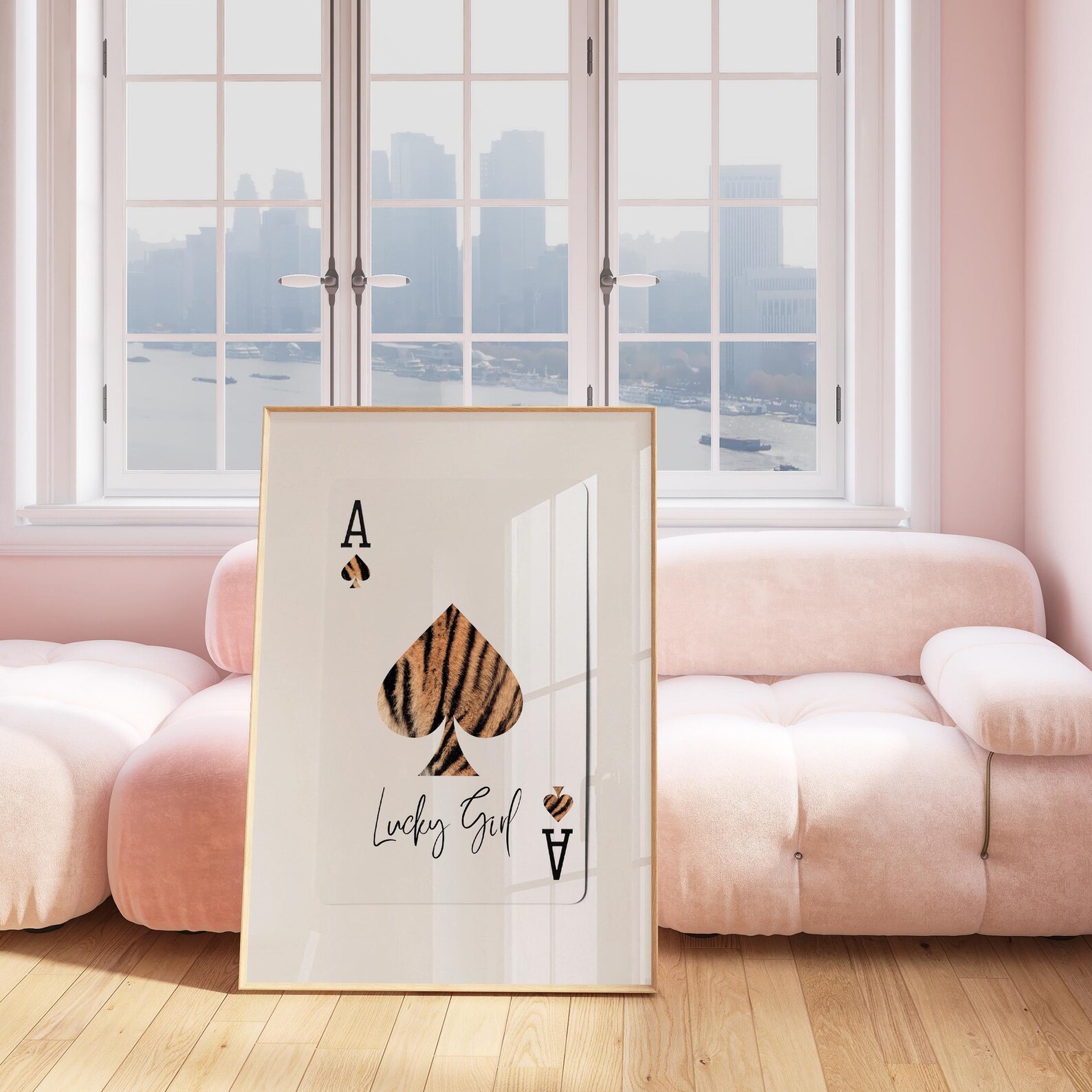Lucky Girl Art Ace of Spades Print, Ace Card Print Lucky Girl Decor ...