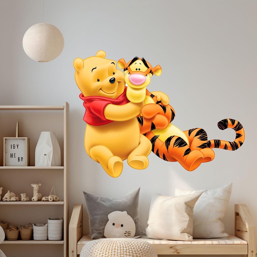 Winnie the Pooh Wall Decals for Kids Room Wall Sticker Kids Room Winnie ...