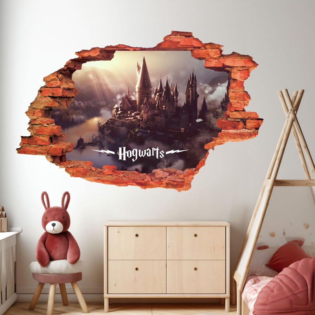 Harry Potter Wall Decals for Kids Room Wall Sticker Kids Room Harry ...