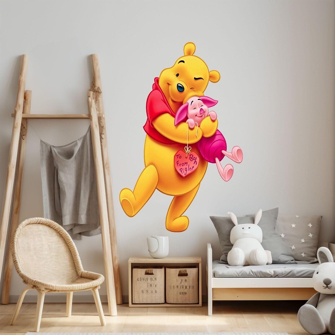 Winnie the Pooh Wall Decals for Kids Room Wall Sticker Kids Room Winnie ...