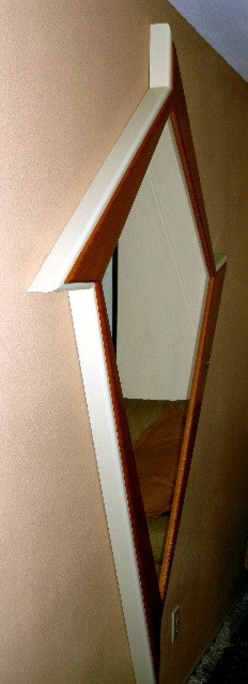 Australian Lace Wood Kite Spike Mirror - Etsy