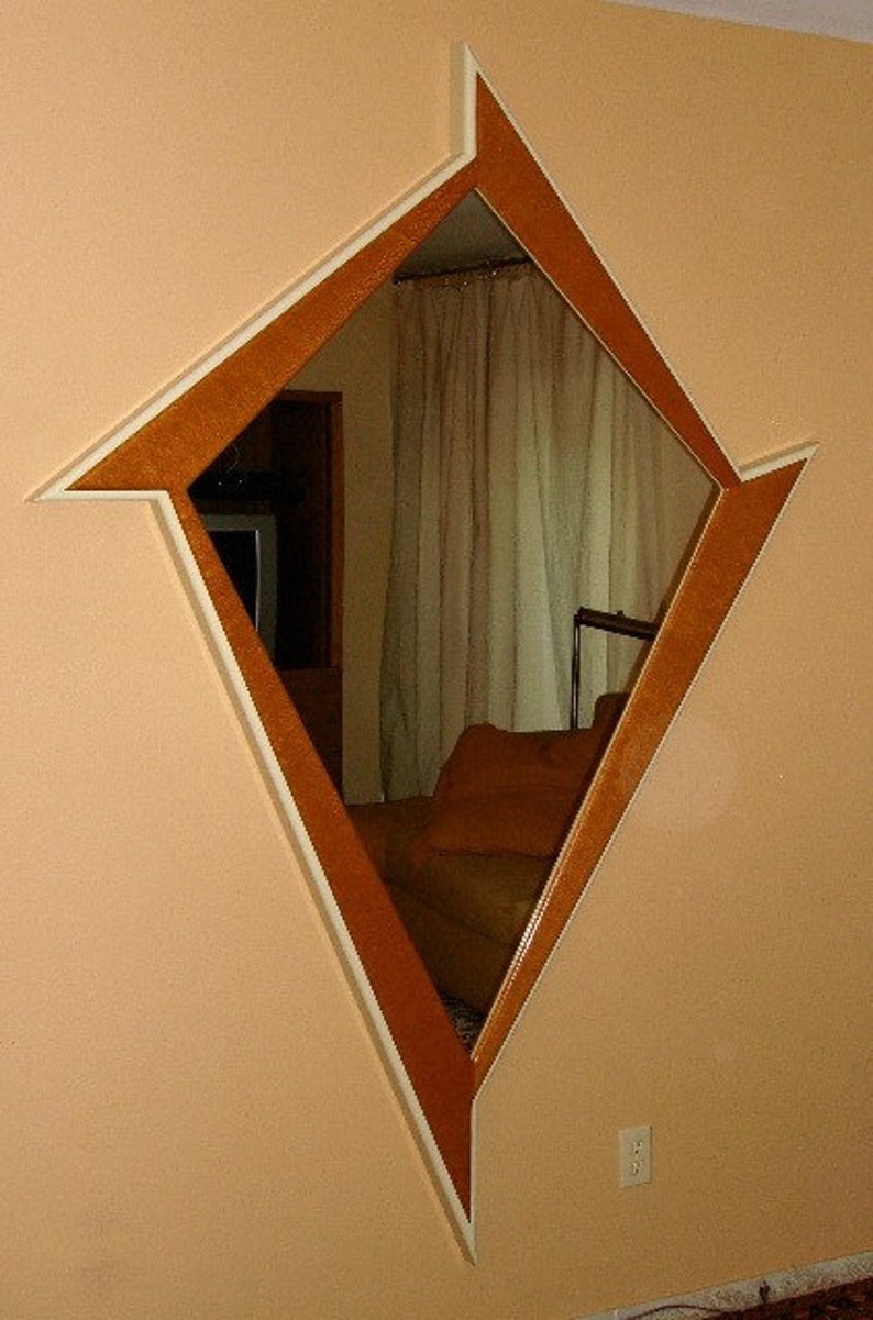 Australian Lace Wood Kite Spike Mirror - Etsy