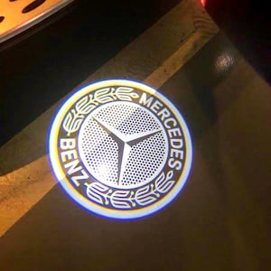 Mercedes Benz LED Door Logo Projector Lights – Ultra HD, No Fade, 3 ...