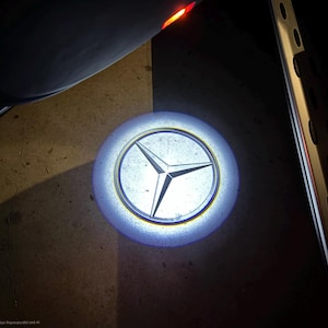 Mercedes Benz LED Door Logo Projector Lights – Ultra HD, No Fade, 3 ...