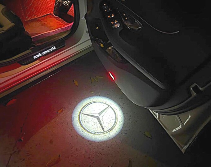 Mercedes Benz CLA Welcome Lights Door Logo Projectors Led Projectors ...