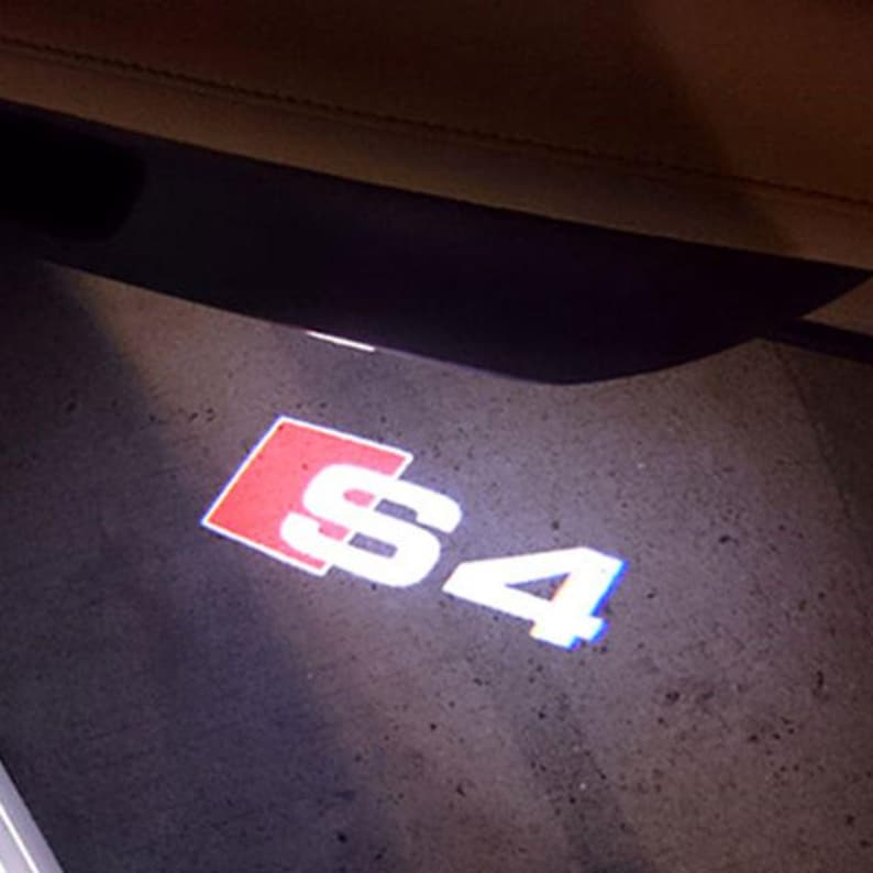 Audi Door Light Logo Projector Dual Lens Dynamic-no Fade-3 Years ...
