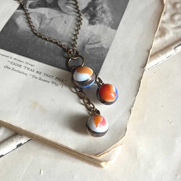 Marble Necklace - Etsy