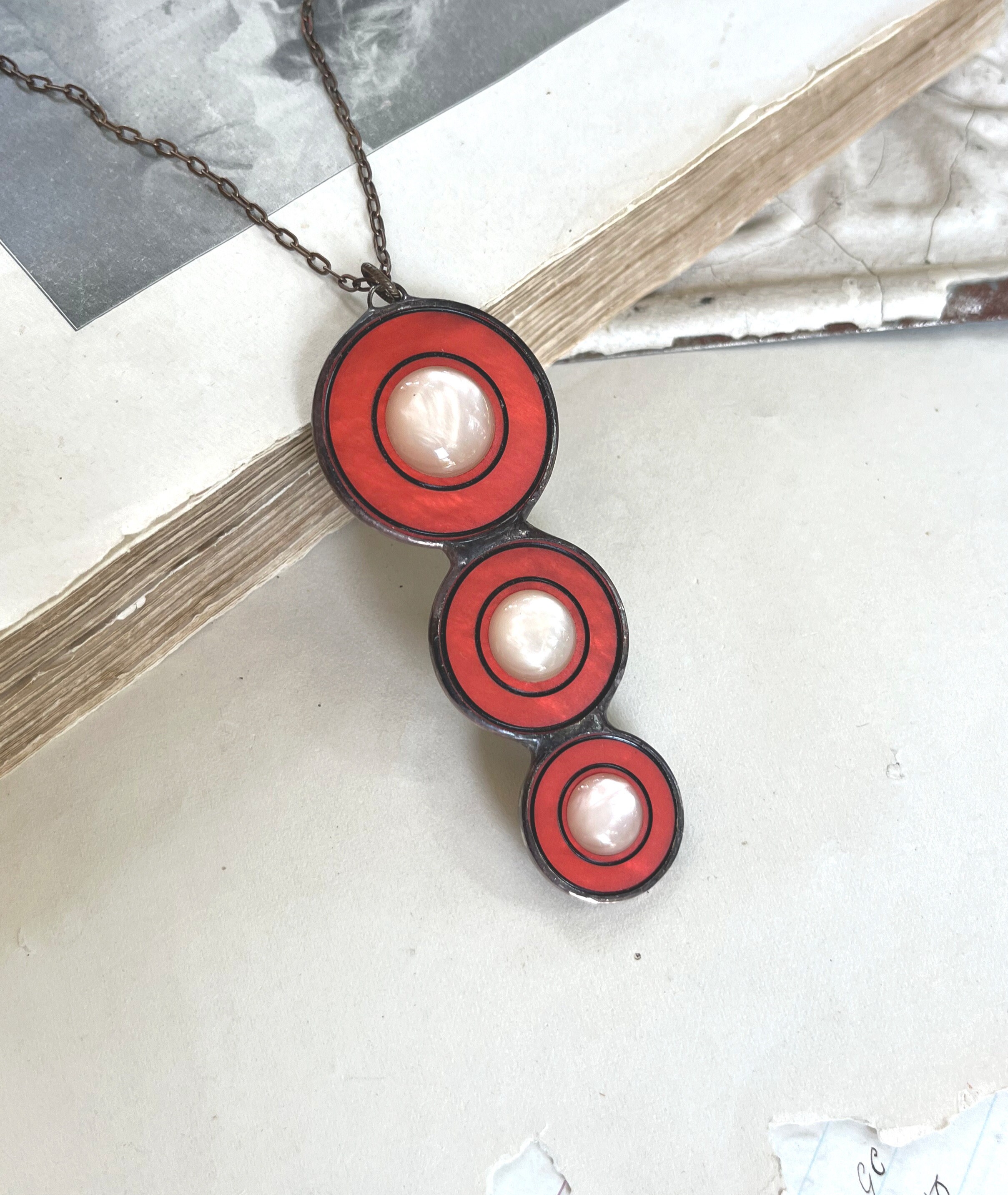 Chanel button necklace etsy store