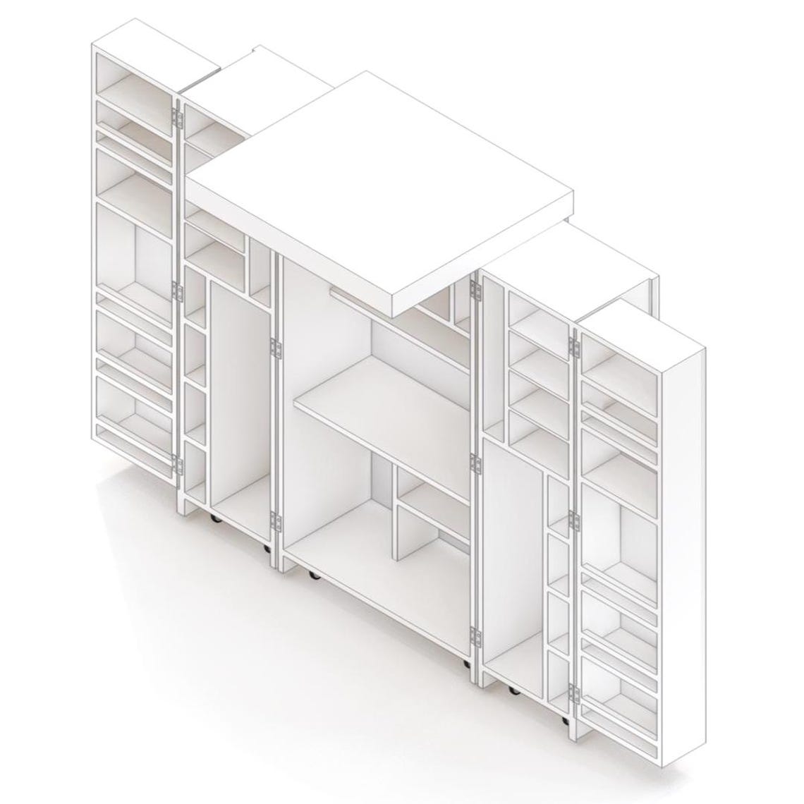 DIY Expandable Craft Cabinet: Mobile Workstation Storage - Imperial ...