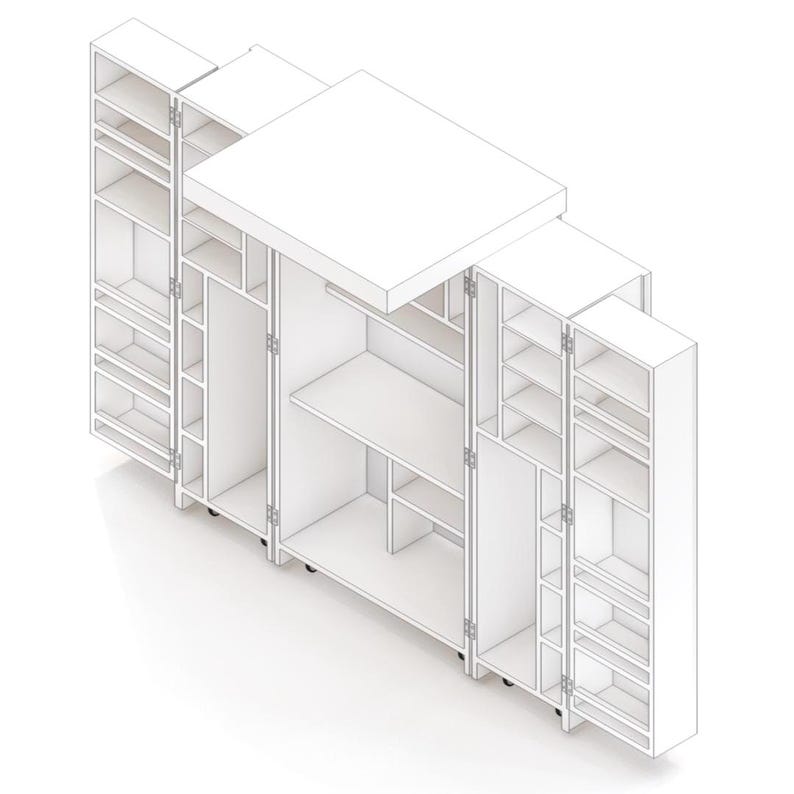 DIY Expandable Craft Cabinet: Mobile Workstation Storage - Imperial ...