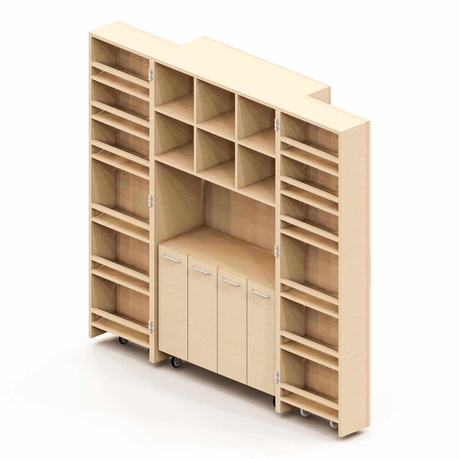 DIY Expandable Craft Cabinet: Mobile Workstation Storage (digital PDF ...