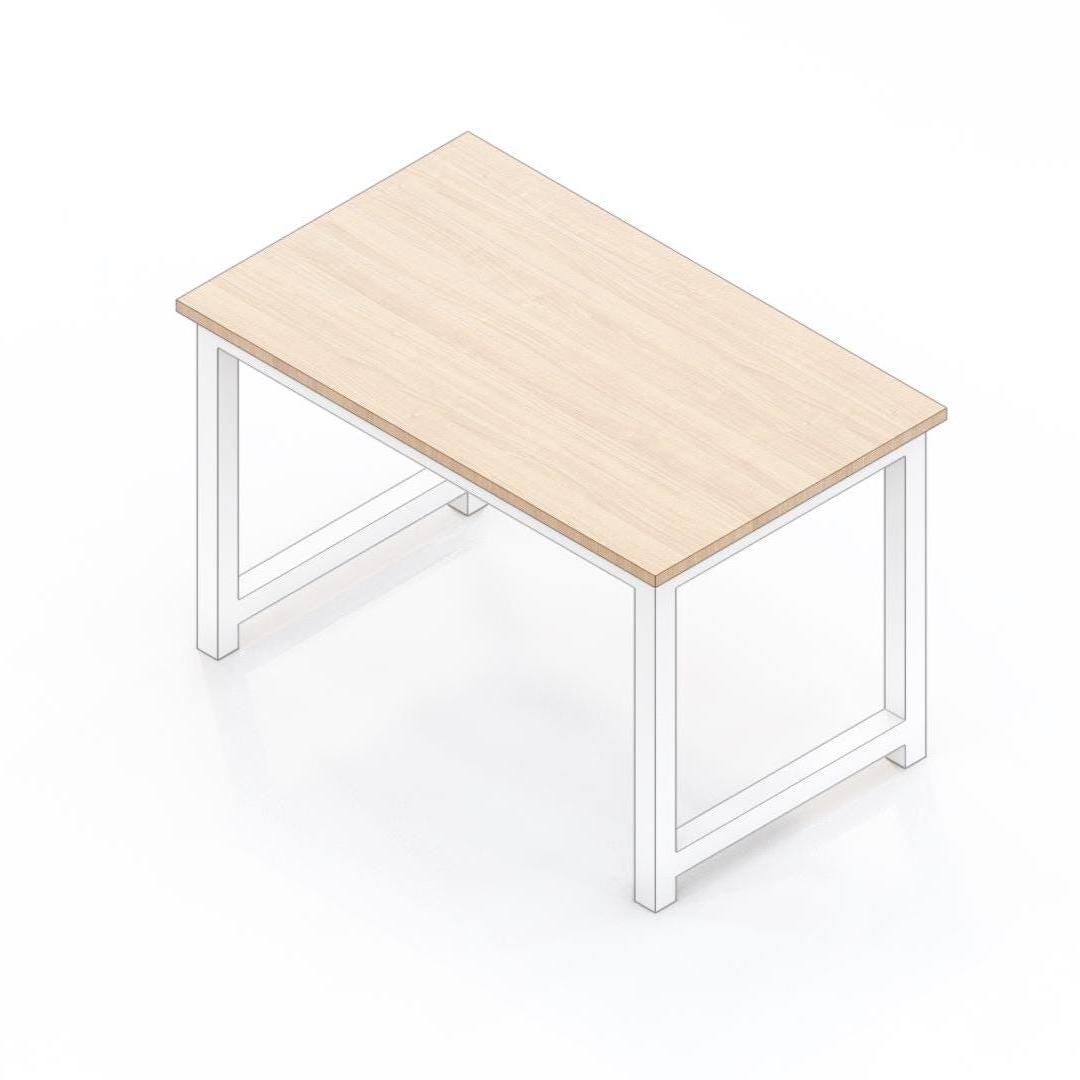 DIY Dining Table Plan: Simple Office Desk Blueprint (digital PDF ...