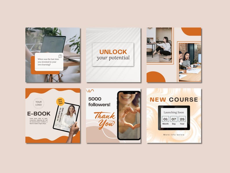 Educator Social Media Template, Instagram Posts, Educational Instagram ...