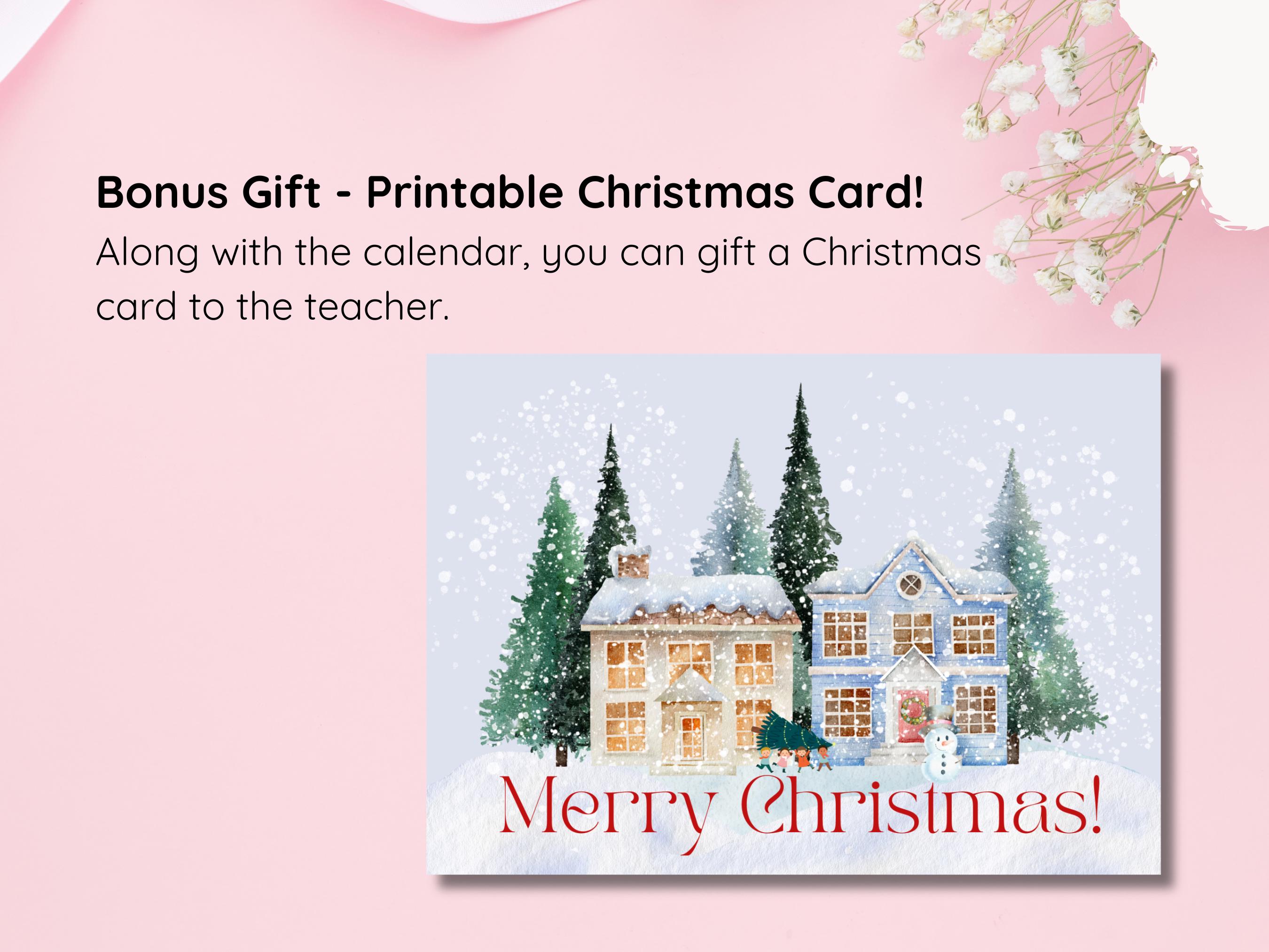 2025 Calendar Printable for Teachers Wall Calendar Motivational 2025 Calendar for Educators Gift ...