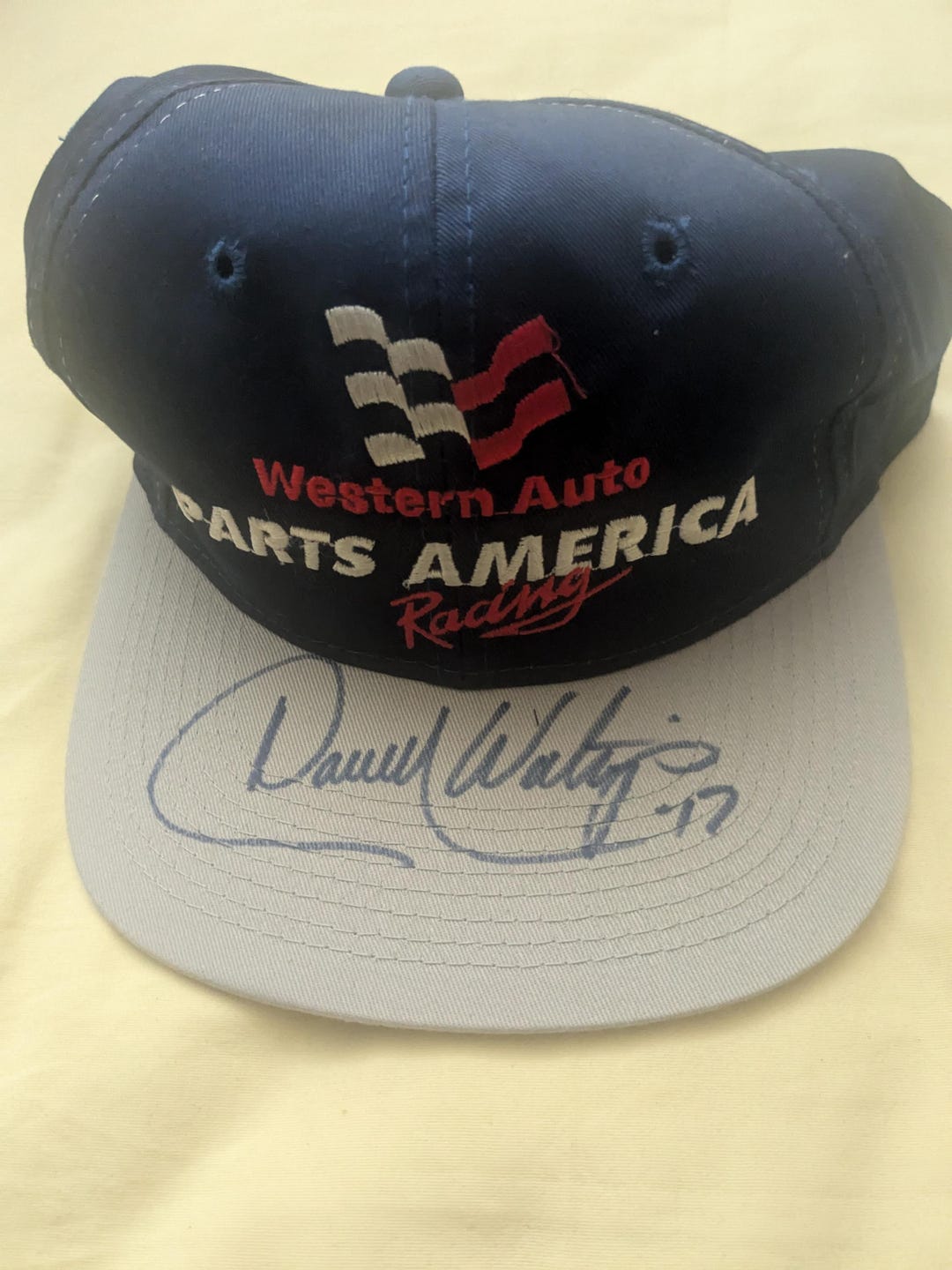 NASCAR Racing Western Auto Parts America 17 Darrell Waltrip Logo ...