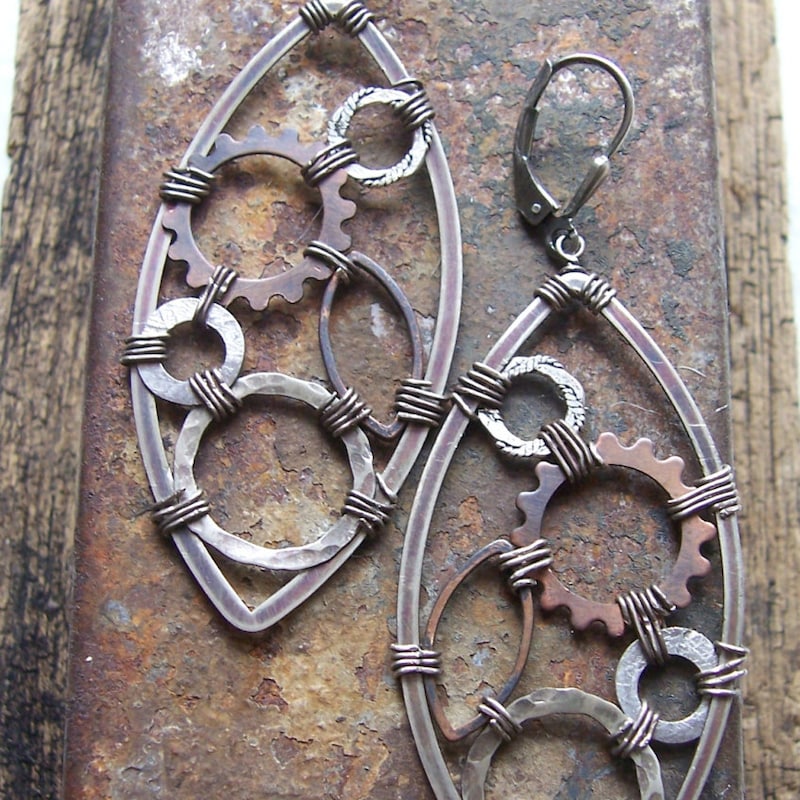 Mixed Metals Jewelry - Etsy